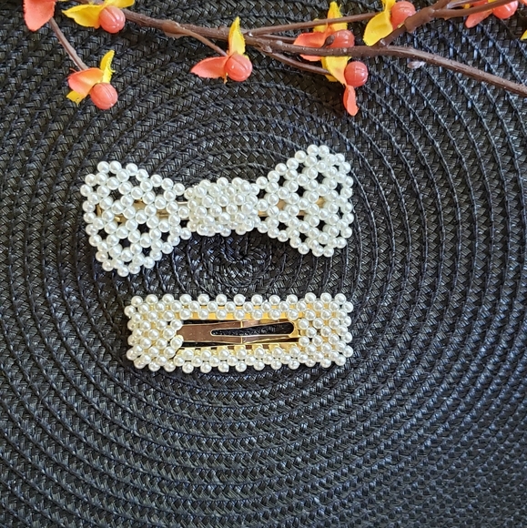 Hair | 6 Fashion Pear Hair Clips | Poshmark